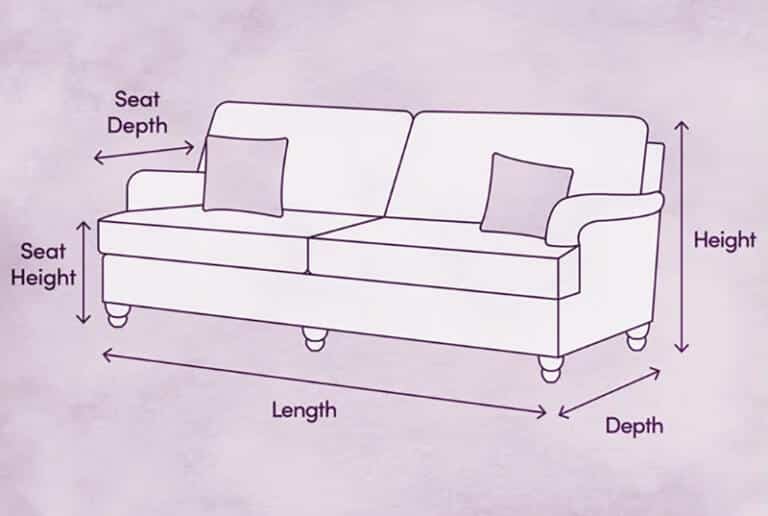 Couch Dimensions: Finding the Perfect Fit for Your Living Space - HOMIVI
