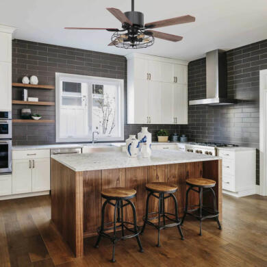The Benefits of Installing a Ceiling Fan in Your Kitchen - HOMIVI