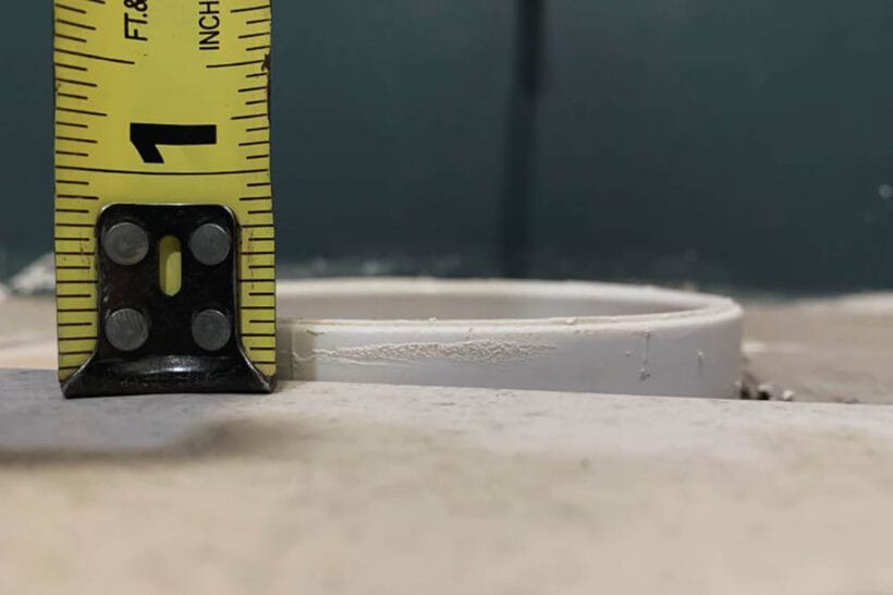 Toilet Flange Height – Determining the Optimum Flange Height