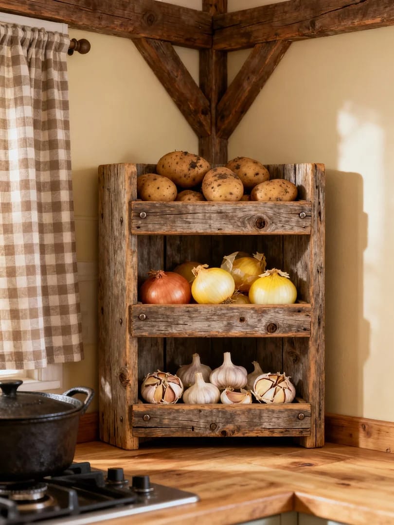 Building Your Own Corner Veggie Bin: A DIY Guide - HOMIVI